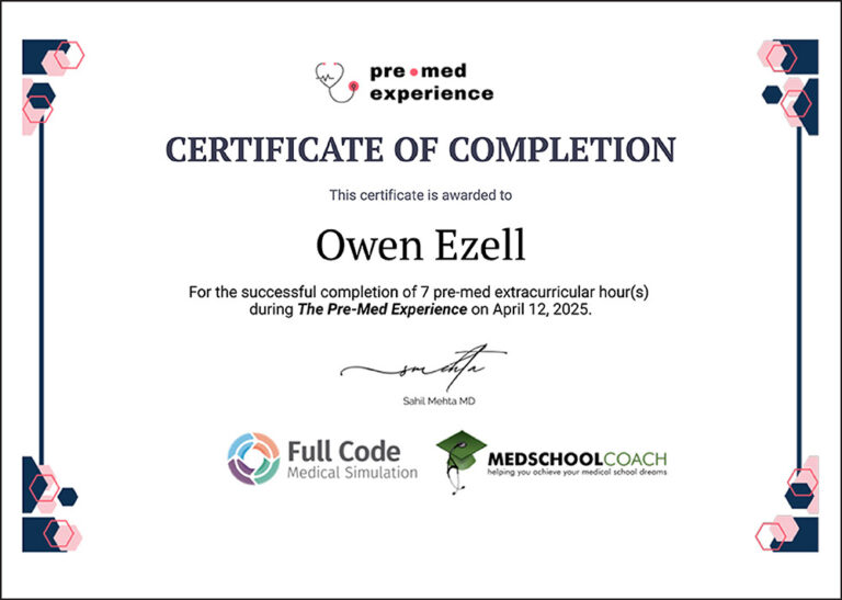 The Pre-Med Experience